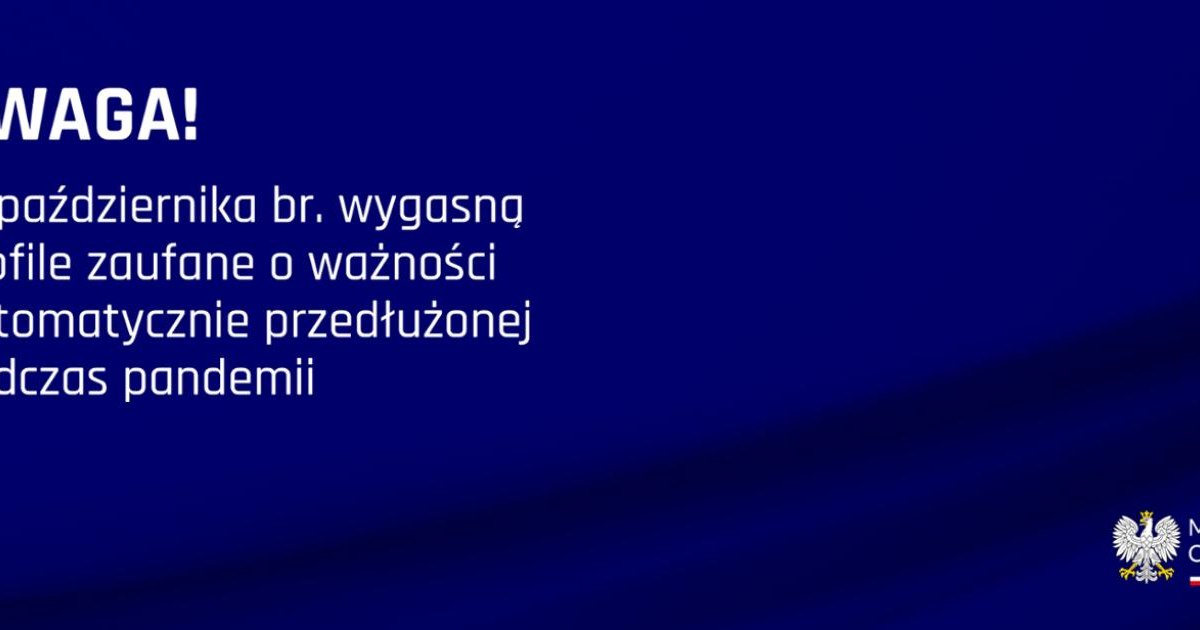 Kończy się ważność profili zaufanych automatycznie przedłużona podczas ... Kończy się ważność profili zaufanych automatycznie przedłużona podczas ...